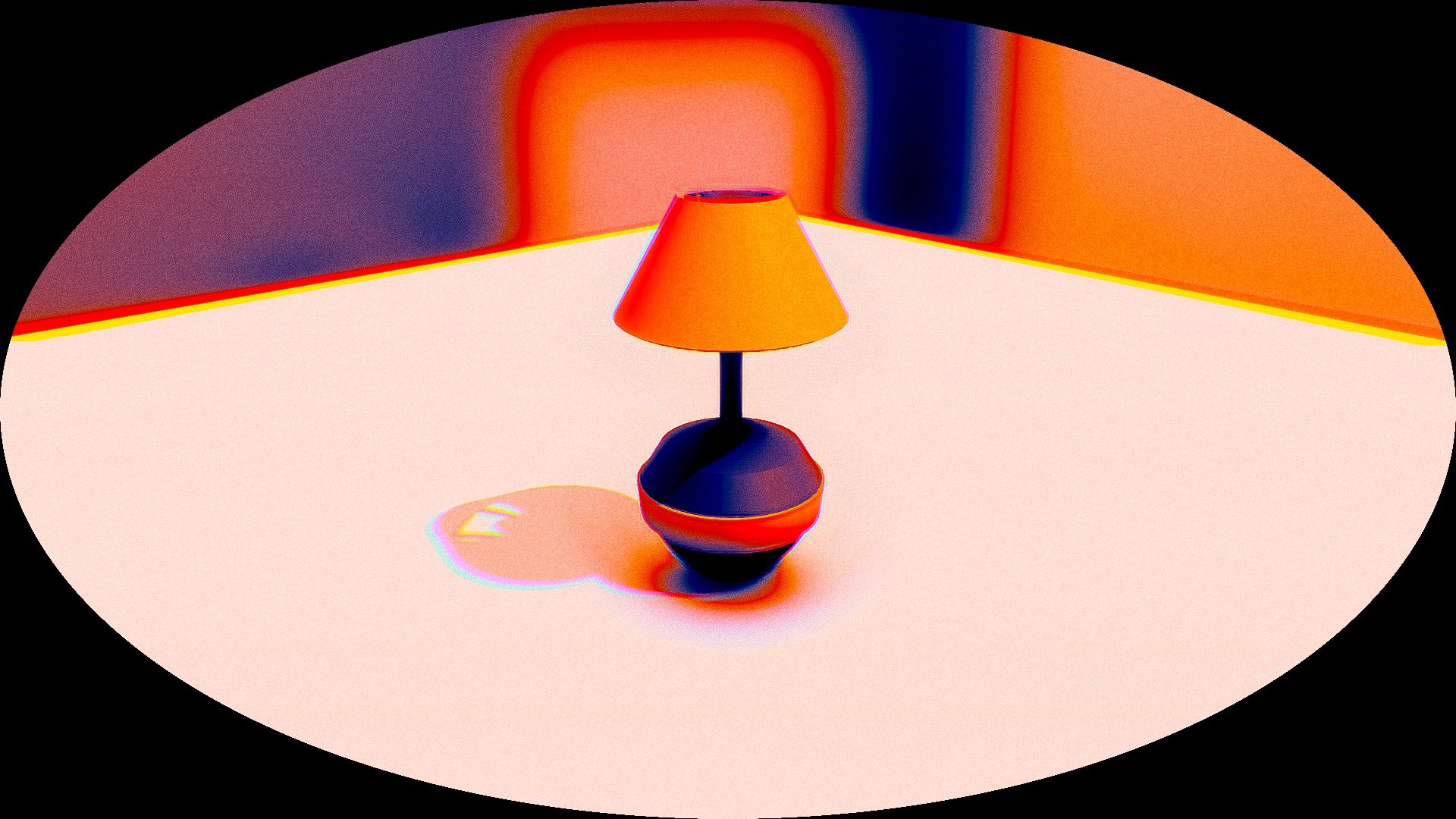 Cursed Lamp - 3D model by rosehybrid [03b4e9c] - Sketchfab