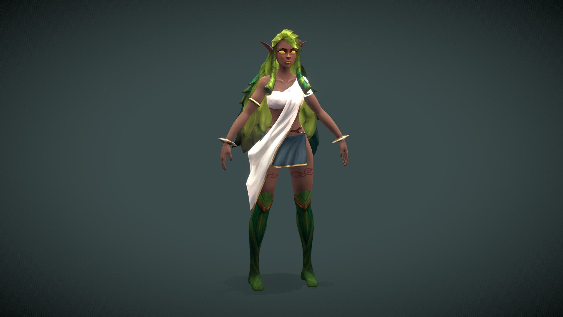 Idun - 3D model by Thaddaeus (@Aloeveraninja) [03b6930] - Sketchfab