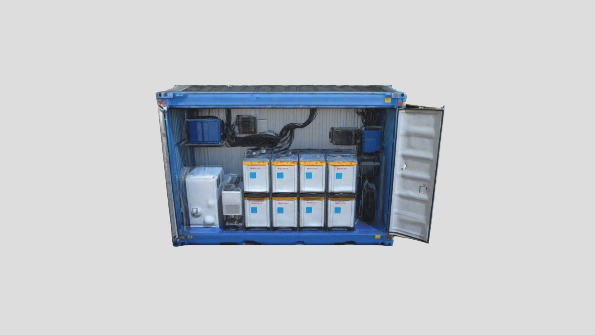 battery energy storage system (BESS),container - Download Free 3D model ...