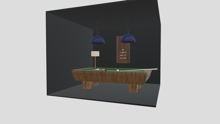 Billiards-table 3D models - Sketchfab