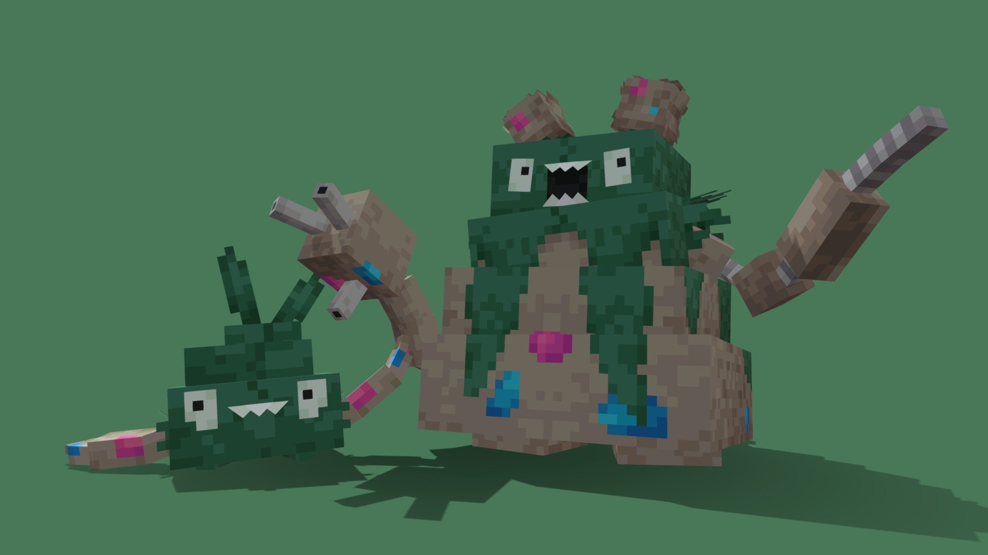 Trubbish Line (Cobblemon) - 3D model by heaveninvoid_ [03b87fd] - Sketchfab