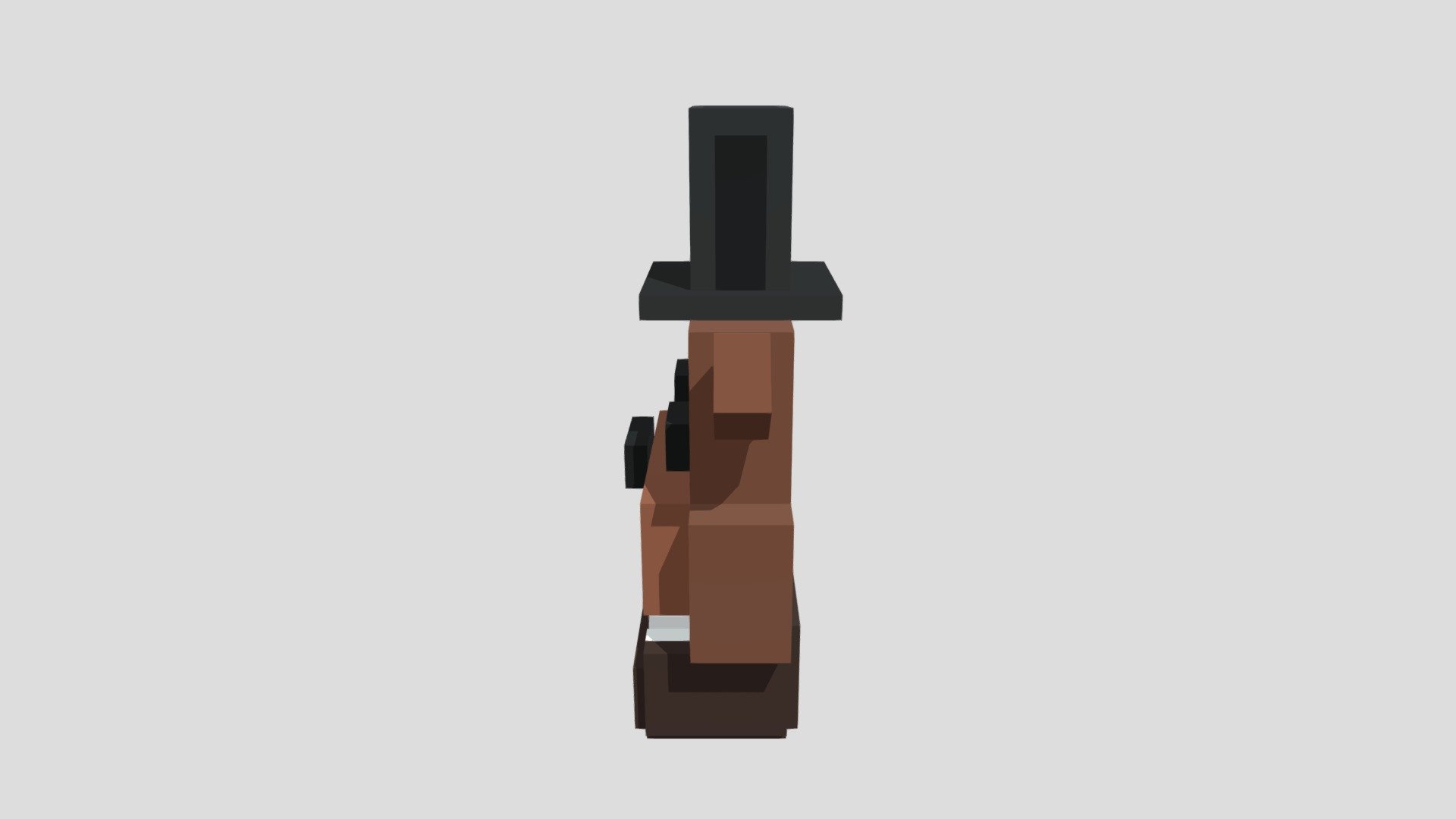 Freddy Fazbear - Low Poly - Minecraft - Download Free 3D model by ...
