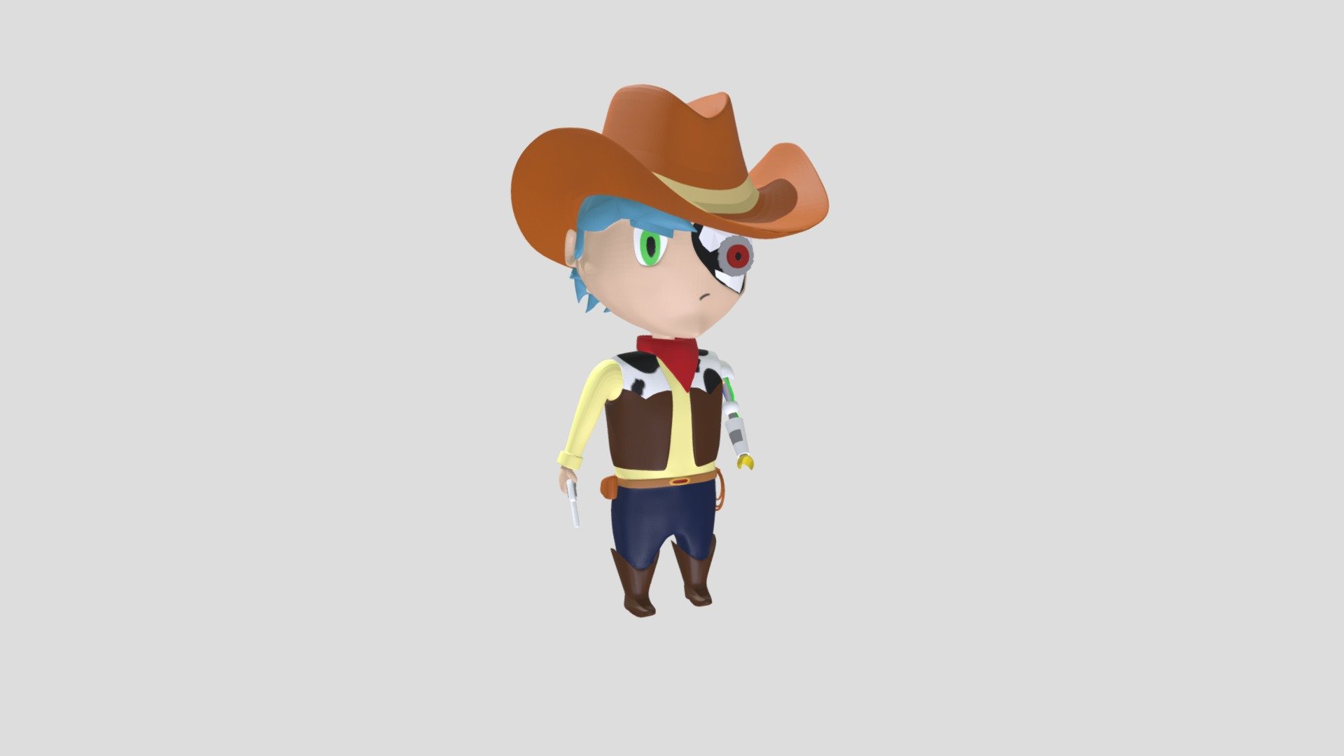 vaquero_trial - 3D model by Maria Marti Valero (@marieta.mv6) [03bb0ec ...
