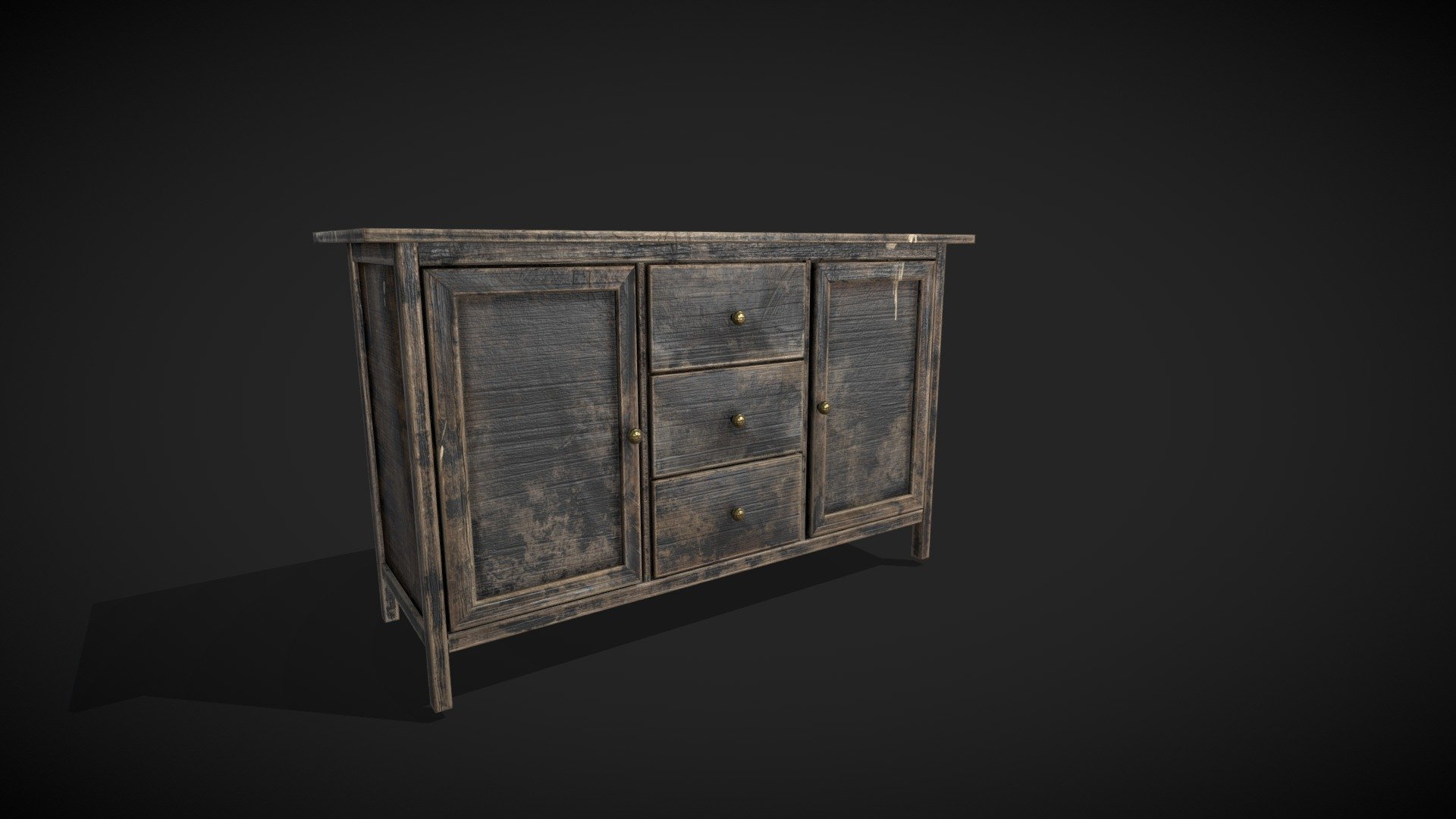 Haunted Cupboard 🕯 - 3D model by xurrc [03bb8a0] - Sketchfab