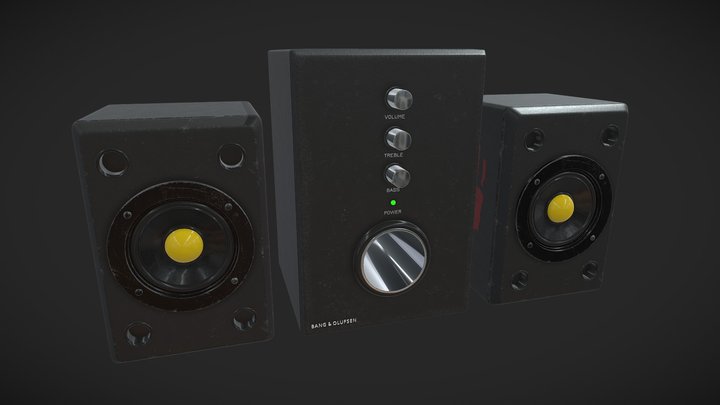 Subwoofer 3D models - Sketchfab