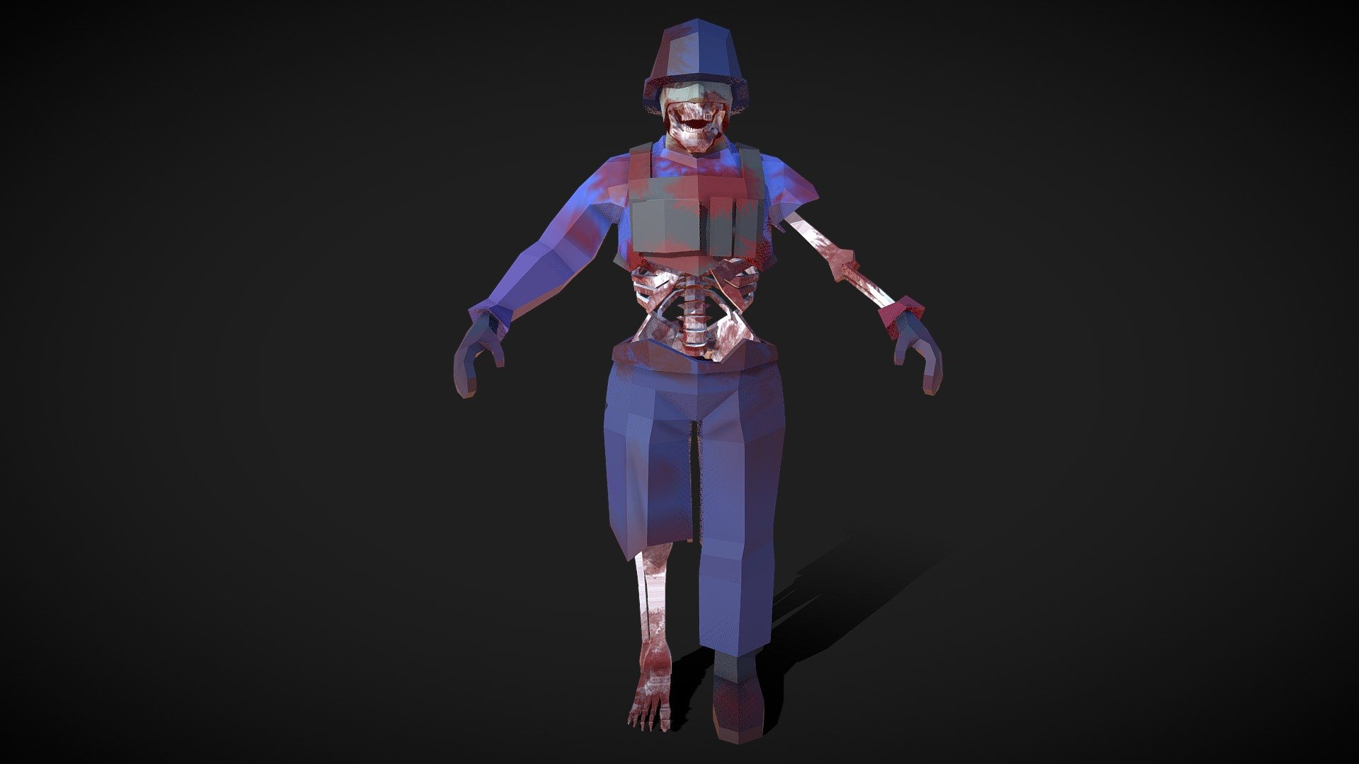 Zombie 3 - 3D model by G.Salmon (@G_Salmon) [03bdf01] - Sketchfab
