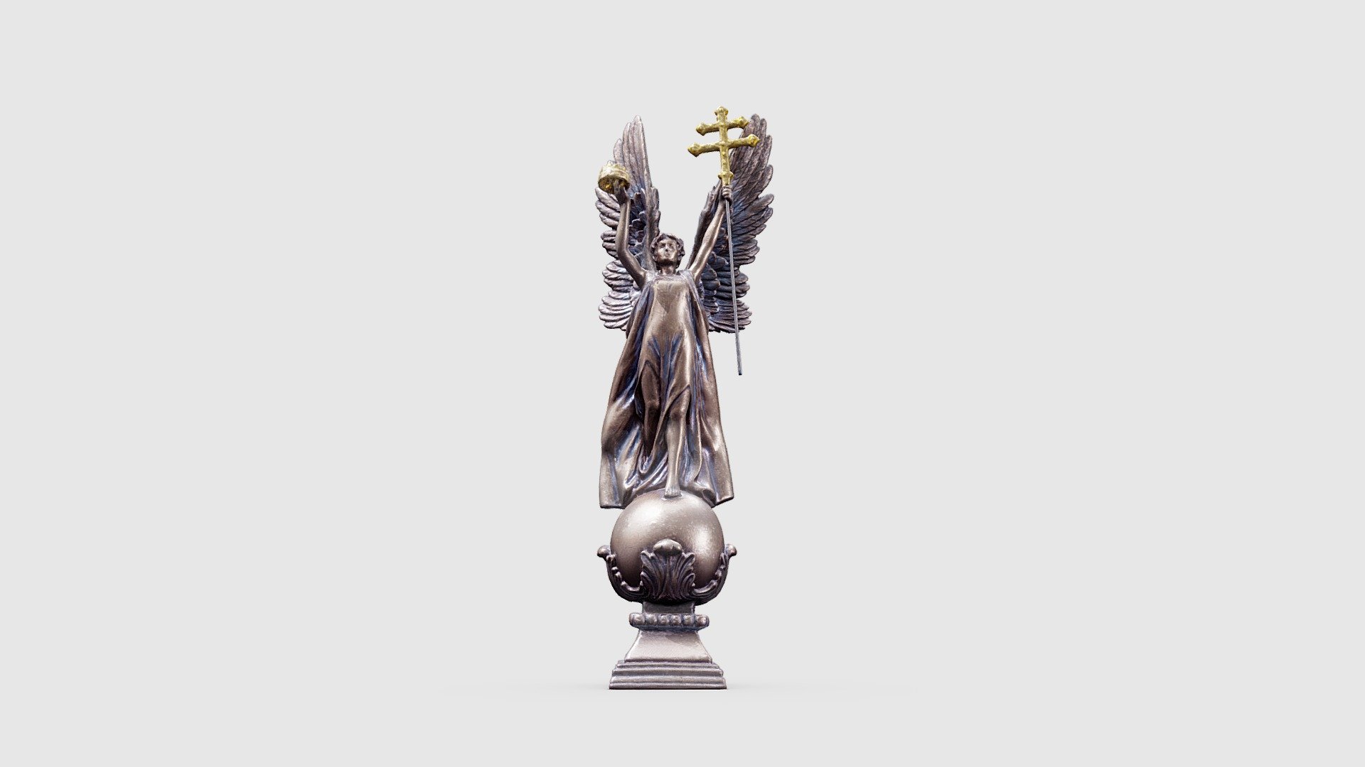 Gabriel Bronze Statue - 3D model by Frans Torres Ortiz (@Frans.Torres ...