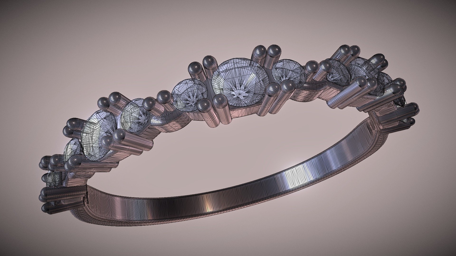 Ringmodel102 -Wedding ring - 3D model by PeonyStudio [03be995] - Sketchfab