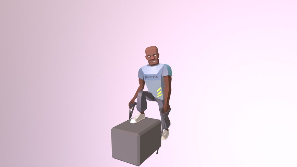 fitness animation - A 3D model collection by amir.poorazima - Sketchfab