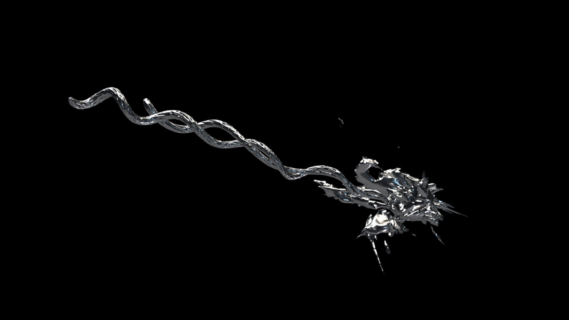 Snake Hook fractal spiral - Buy Royalty Free 3D model by Kitamago ...