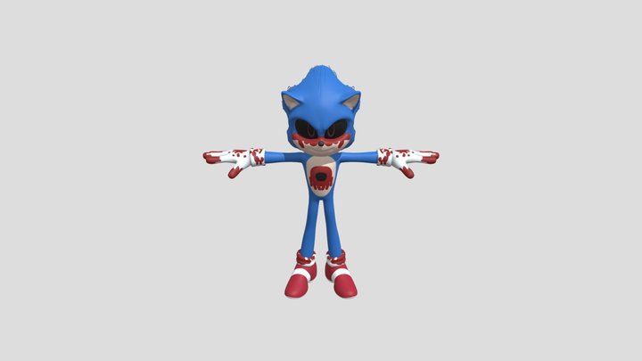 Sonic_exe 3D models - Sketchfab