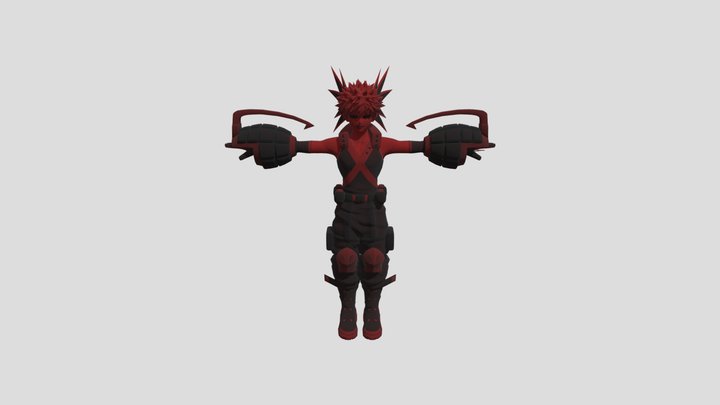 Bakugo 3D models - Sketchfab