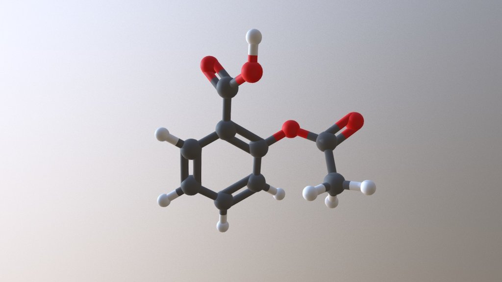 Molecule1-3d - 3D model by gponsonnet [03c83b5] - Sketchfab