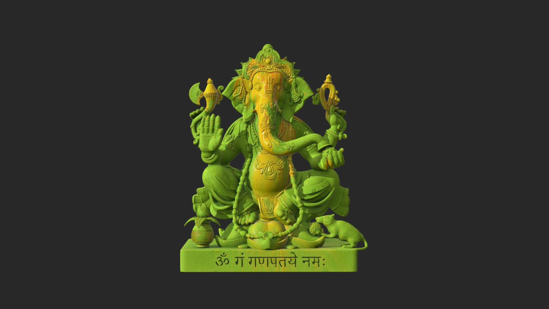 Ganesha - Download Free 3D model by georgiyhazankin [03cab81] - Sketchfab