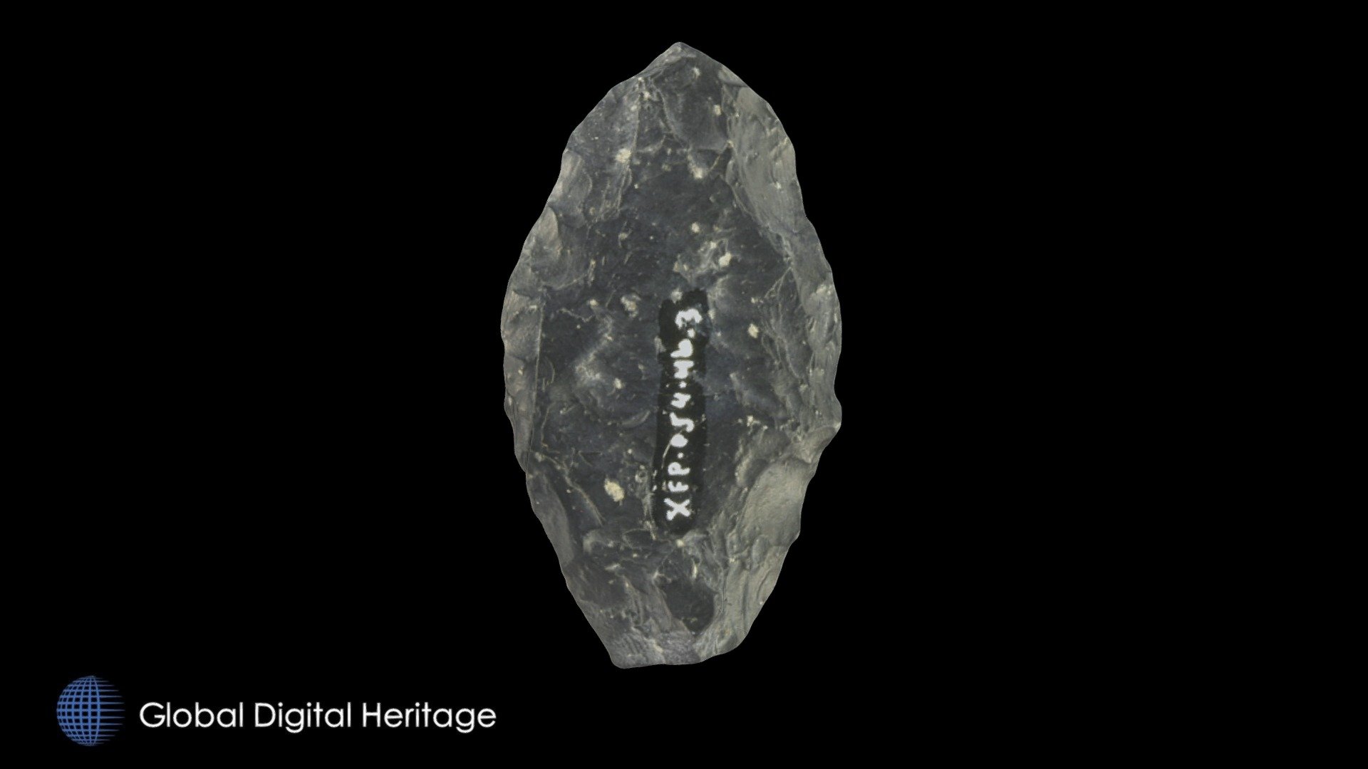 XFP-054 Lithic biface, Sanak Island, Alaska - Download Free 3D model by ...