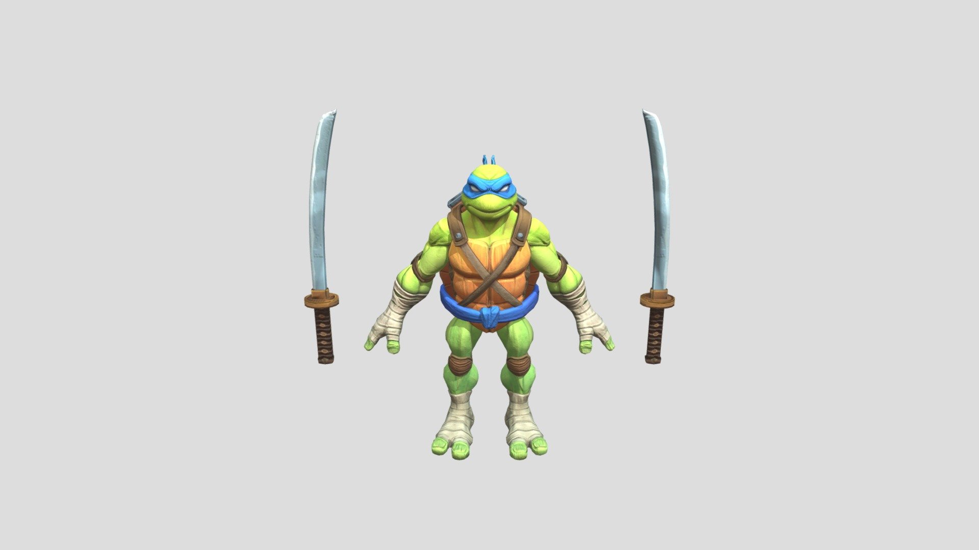 Leonardo (TMNT: Splintered Fate) - Download Free 3D model by linkuei ...