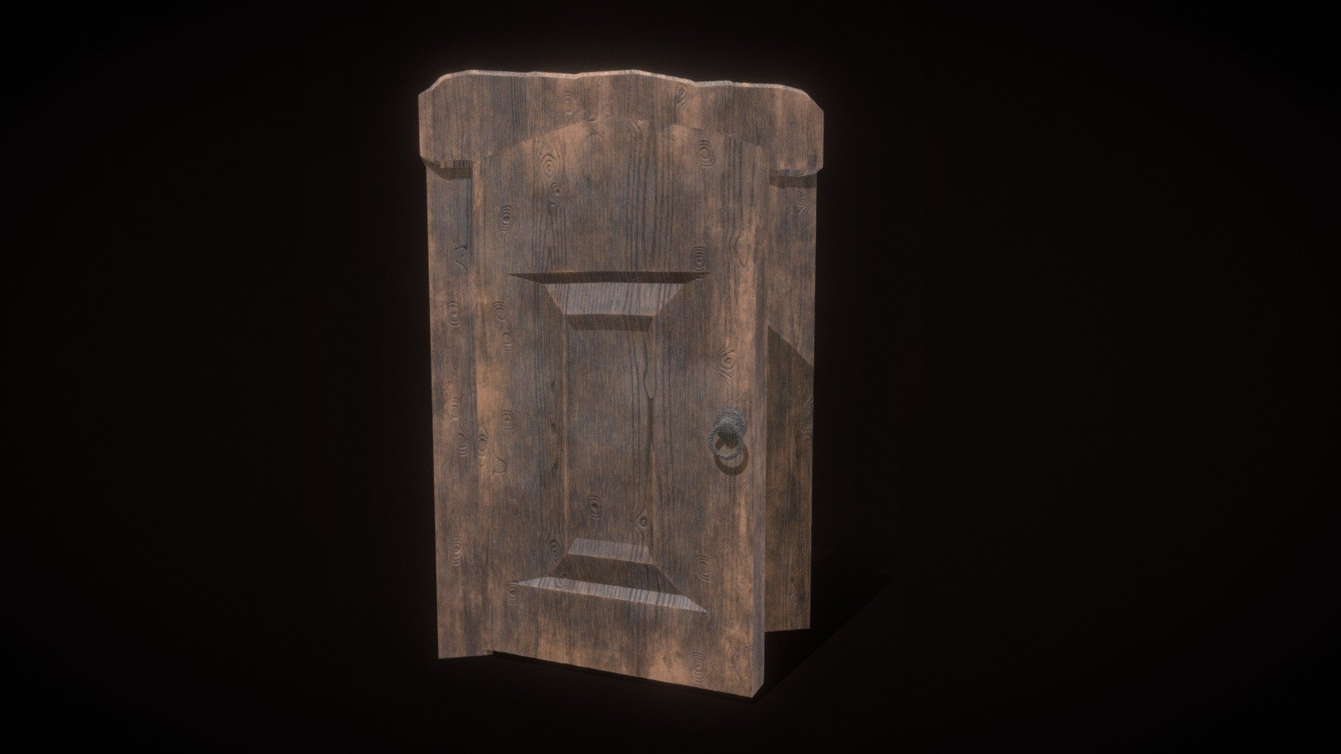 3D Door Model - Rigged - 3D model by DodoMeshAM [03cd97f] - Sketchfab