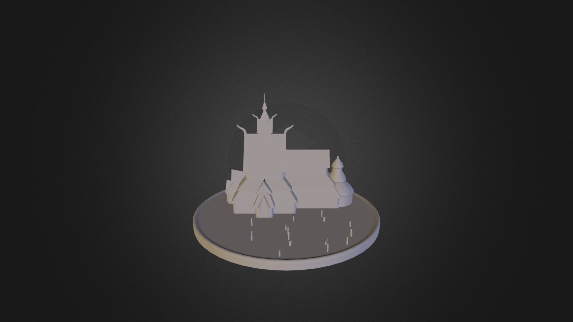 Borgund Stave Church - Download Free 3D model by oldbay [03ce956 ...