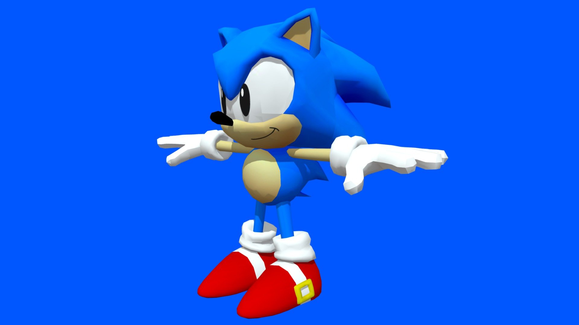 SSS Classic Sonic (New) - Download Free 3D model by speed9149 [03ced2a ...
