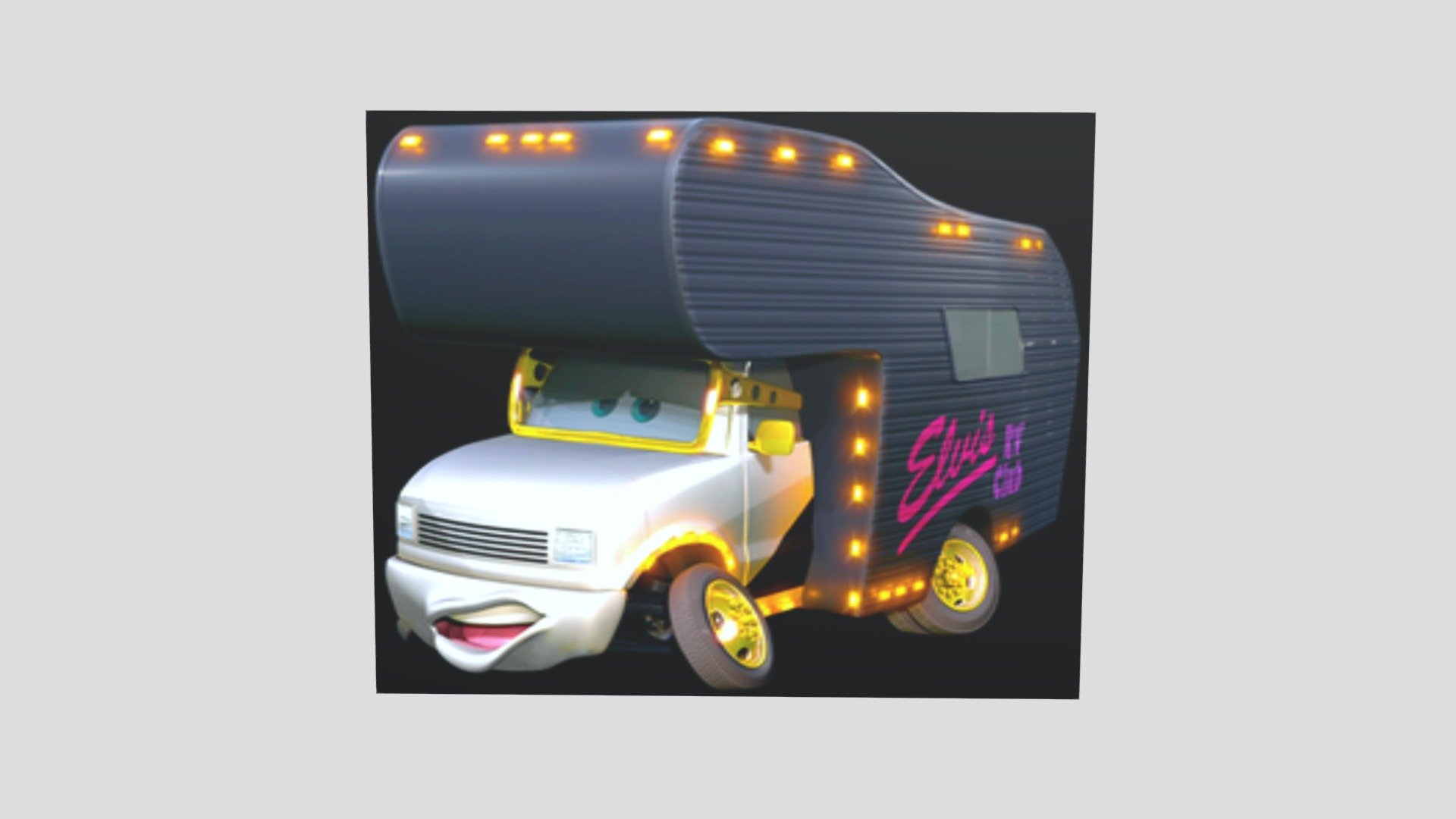 Elvis RV - 3D model by dcar9474 [03d4cdb] - Sketchfab