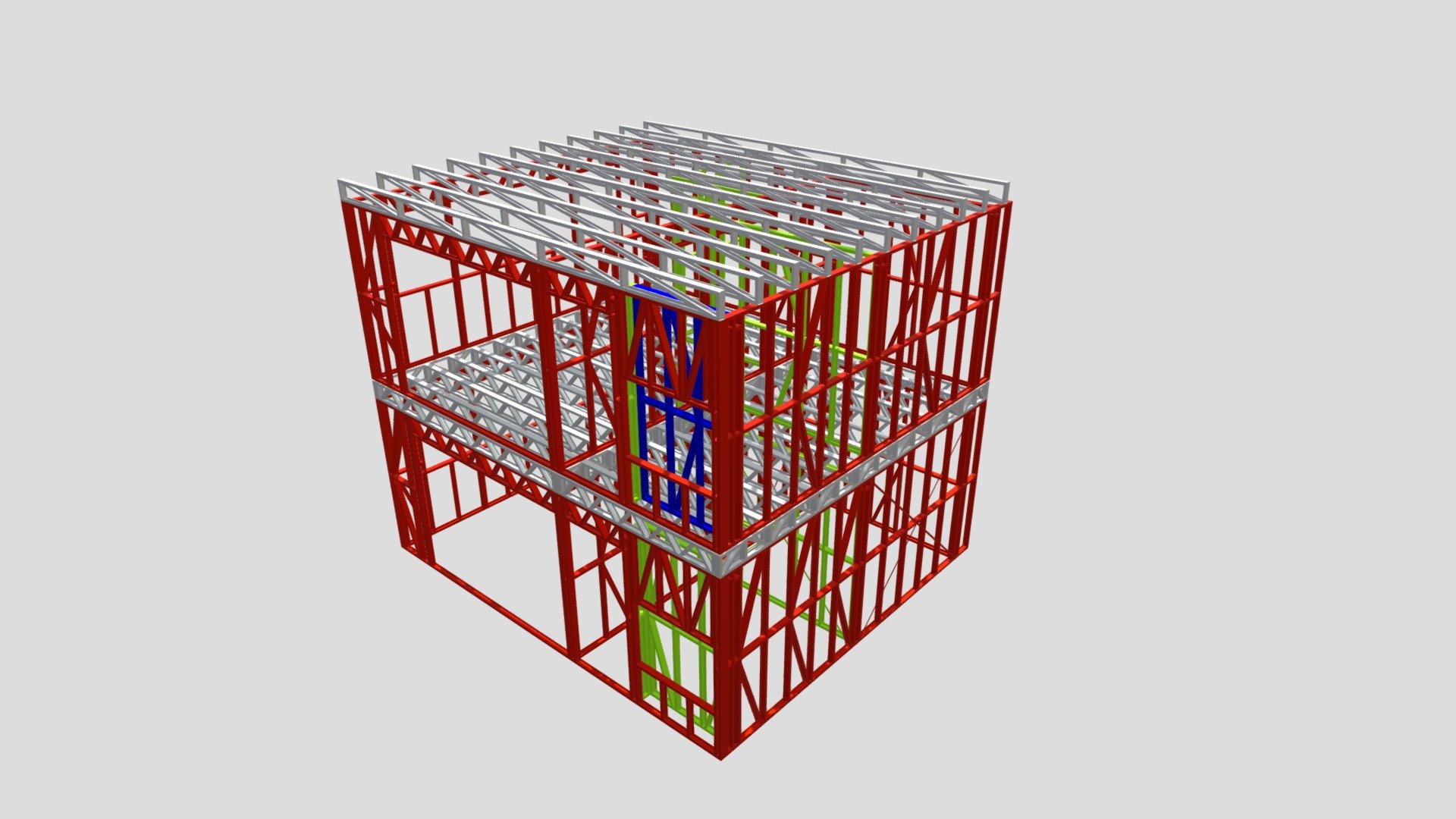TAFE Project - Capstone House - Panel-LV2-N5 - 3D model by FRAMECAD ...