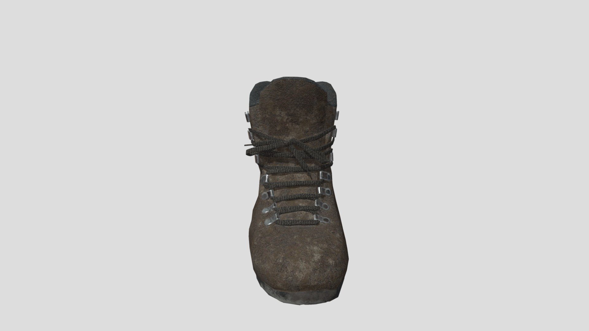 Old boot - 3D model by eebo [03d6de9] - Sketchfab