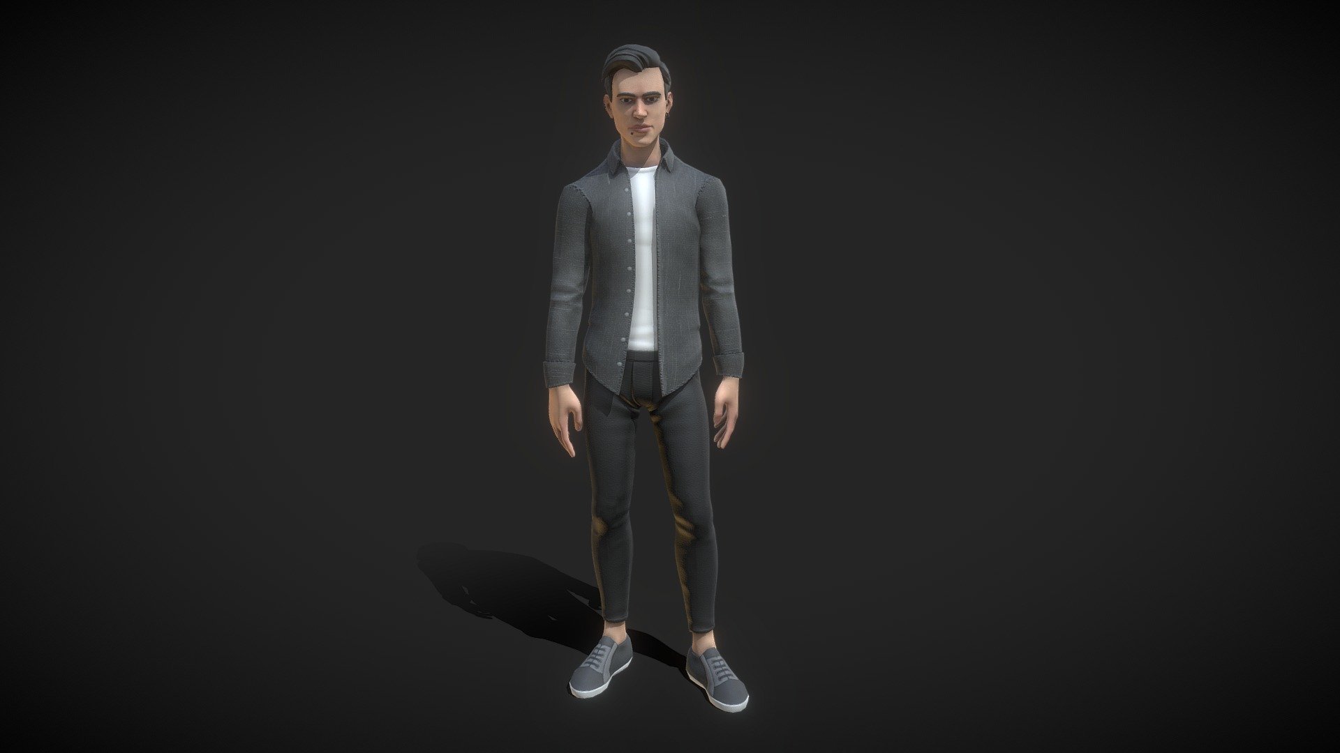 Modern Man - 3D model by Desk Dragons (@deskdragons) [03d6f63] - Sketchfab