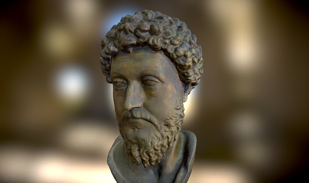 Marcus Aurelius - Download Free 3D model by Geoffrey Marchal ...