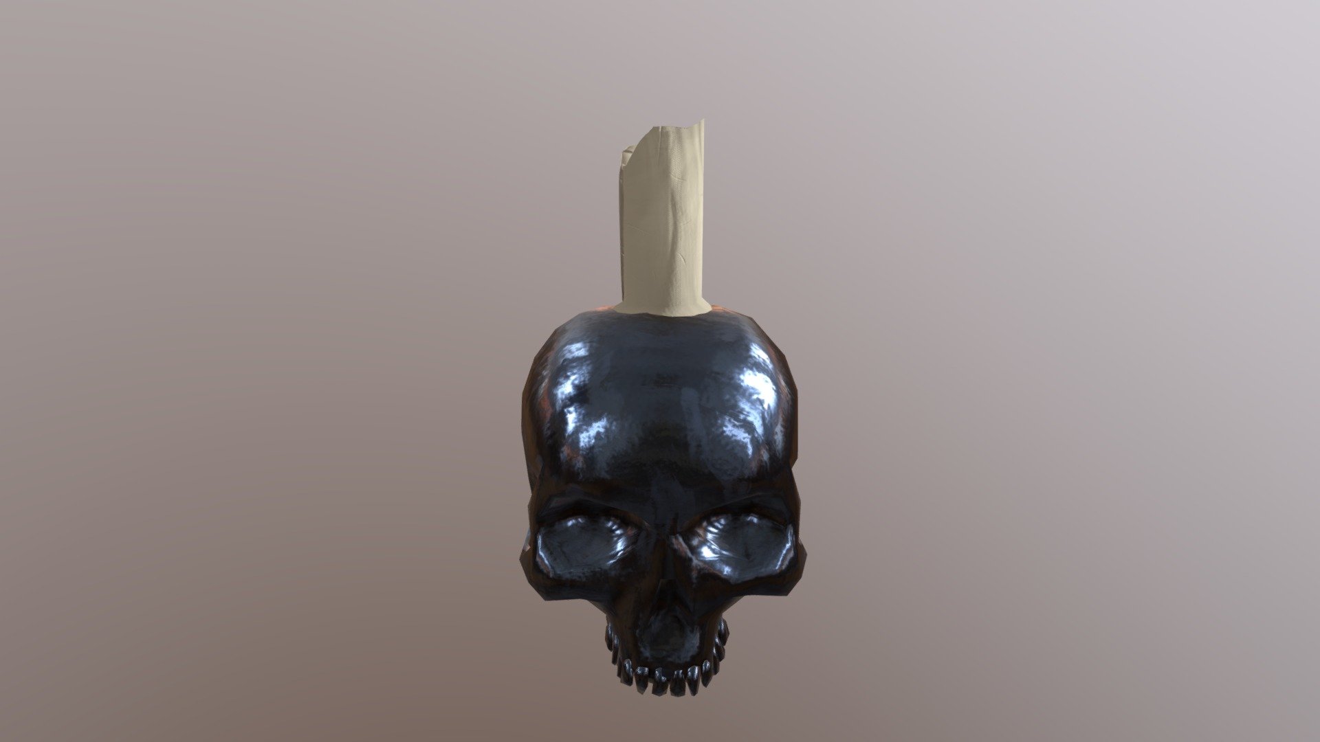 Metal Skull - 3D model by Anthony V. (@pantherone) [03d7f57] - Sketchfab