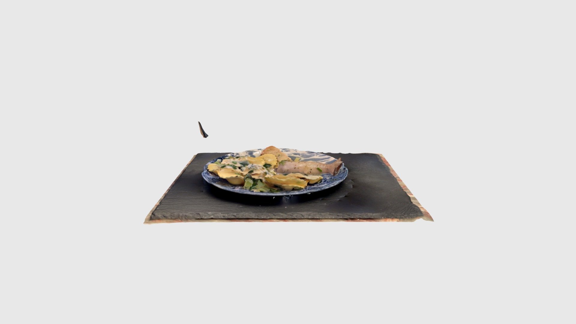 Pasta with mushroom whale - Download Free 3D model by nh2 [03d8da7 ...
