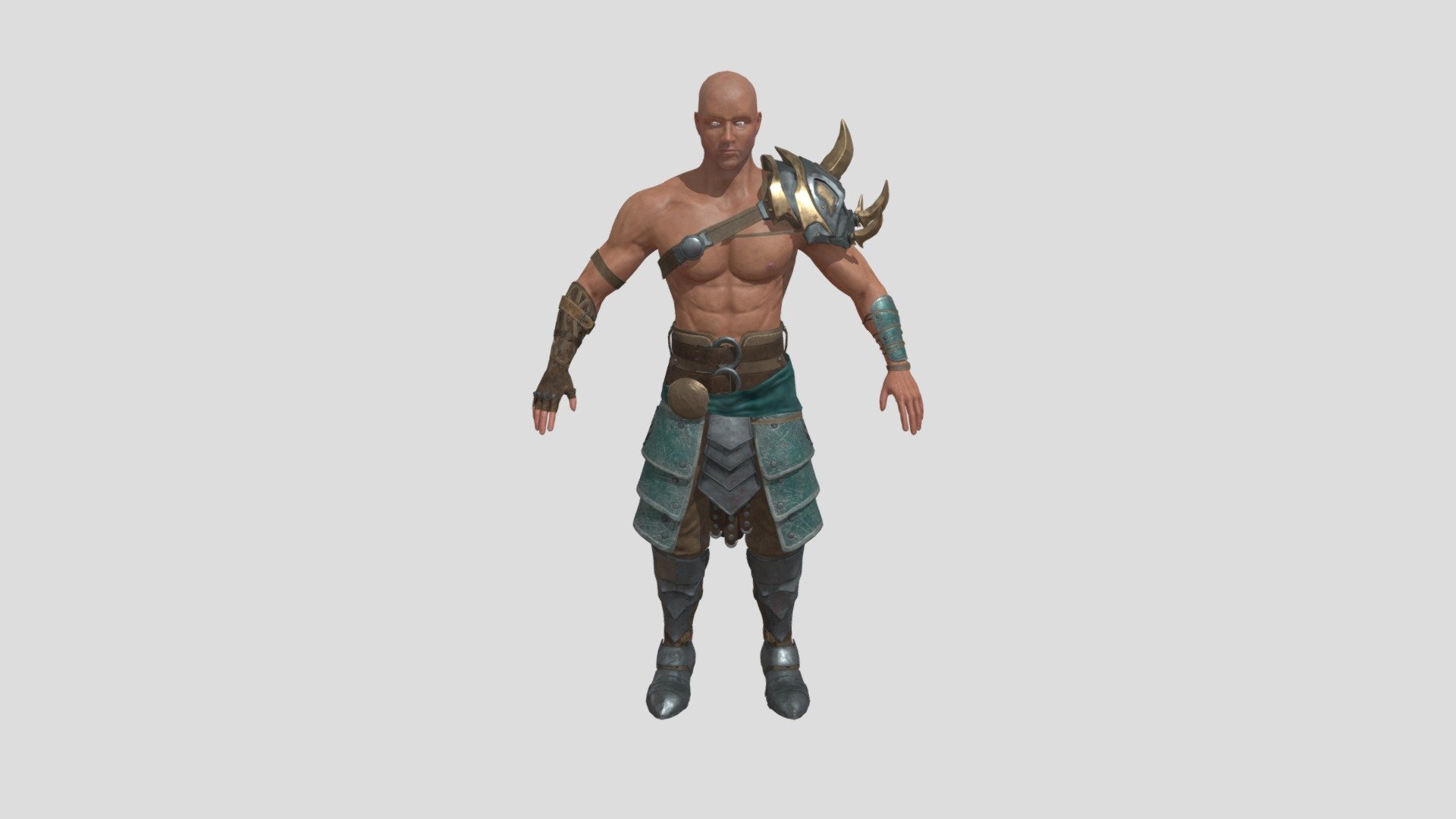Viking Character model - 3D model by ChasesDesigns [03d9b3c] - Sketchfab