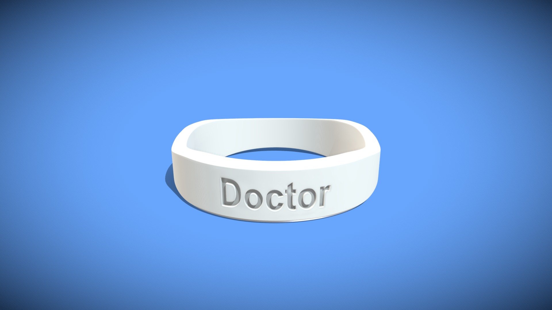 Doctor Ring Female White - Buy Royalty Free 3D model by Sandeep ...
