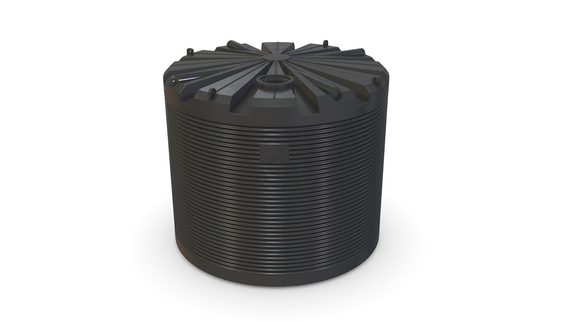 Round Rainwater Tank 40,000 Ribbed - 3D model by Duratanks [03dc531 ...