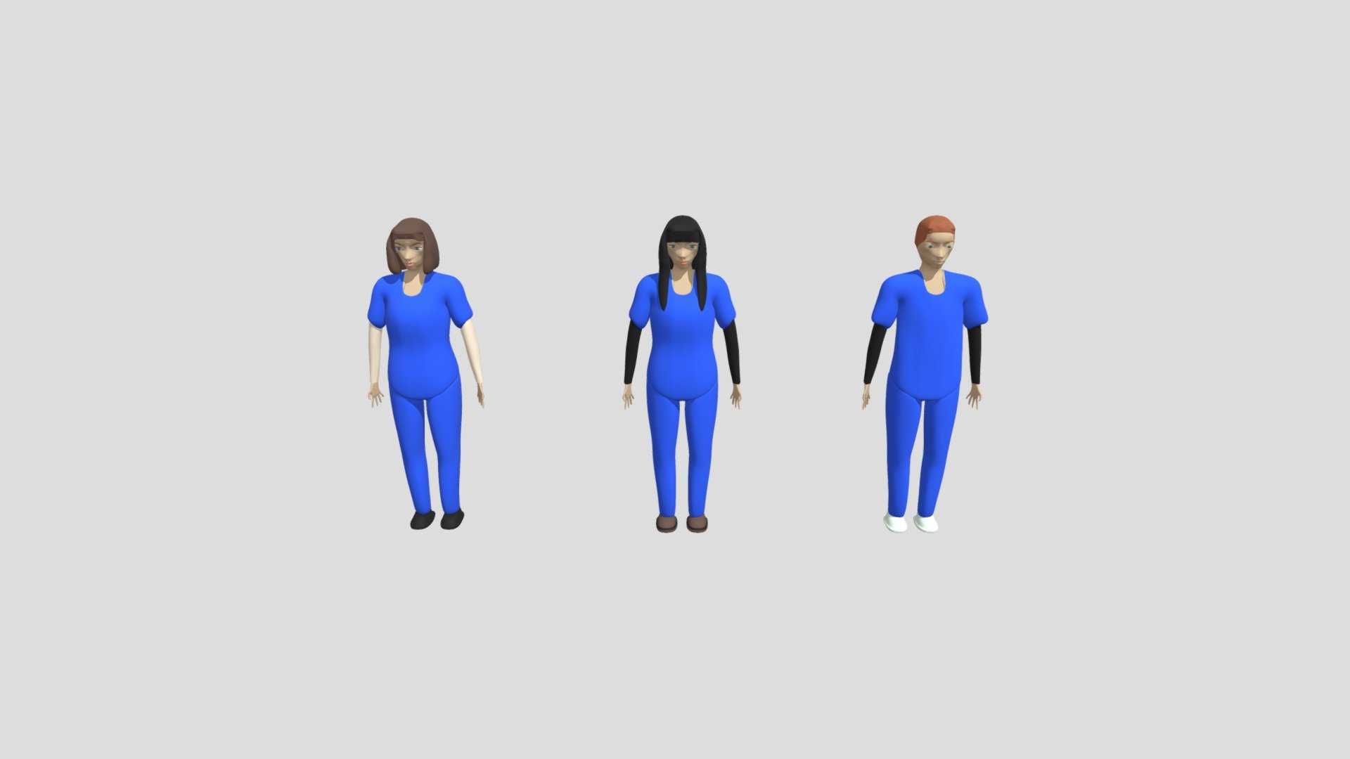 Characters - 3D model by Rawan (@rawannizarabdelrazek) [03dd83d ...