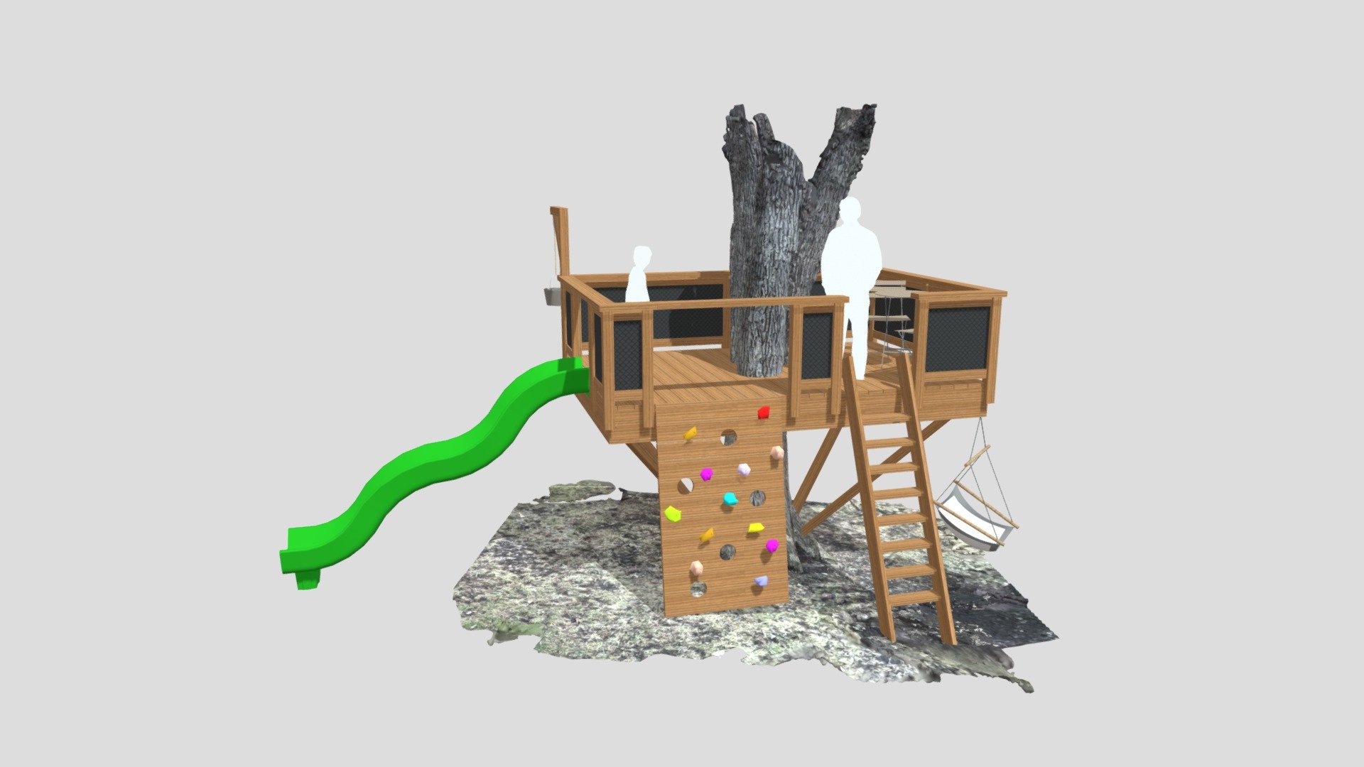 Base Model 1 - 3D model by heartwoodtreehouses [03deec0] - Sketchfab