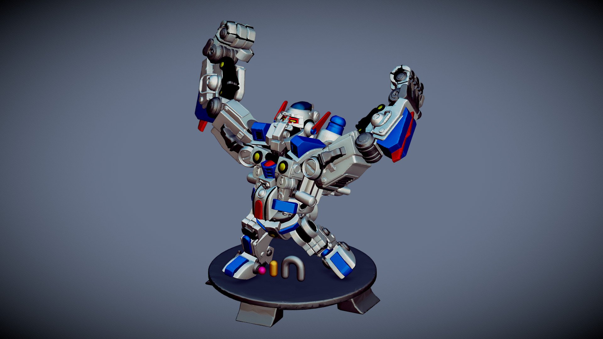 Mecha-Kong - 3D model by rinse (@blenderbob) [03df6a8] - Sketchfab