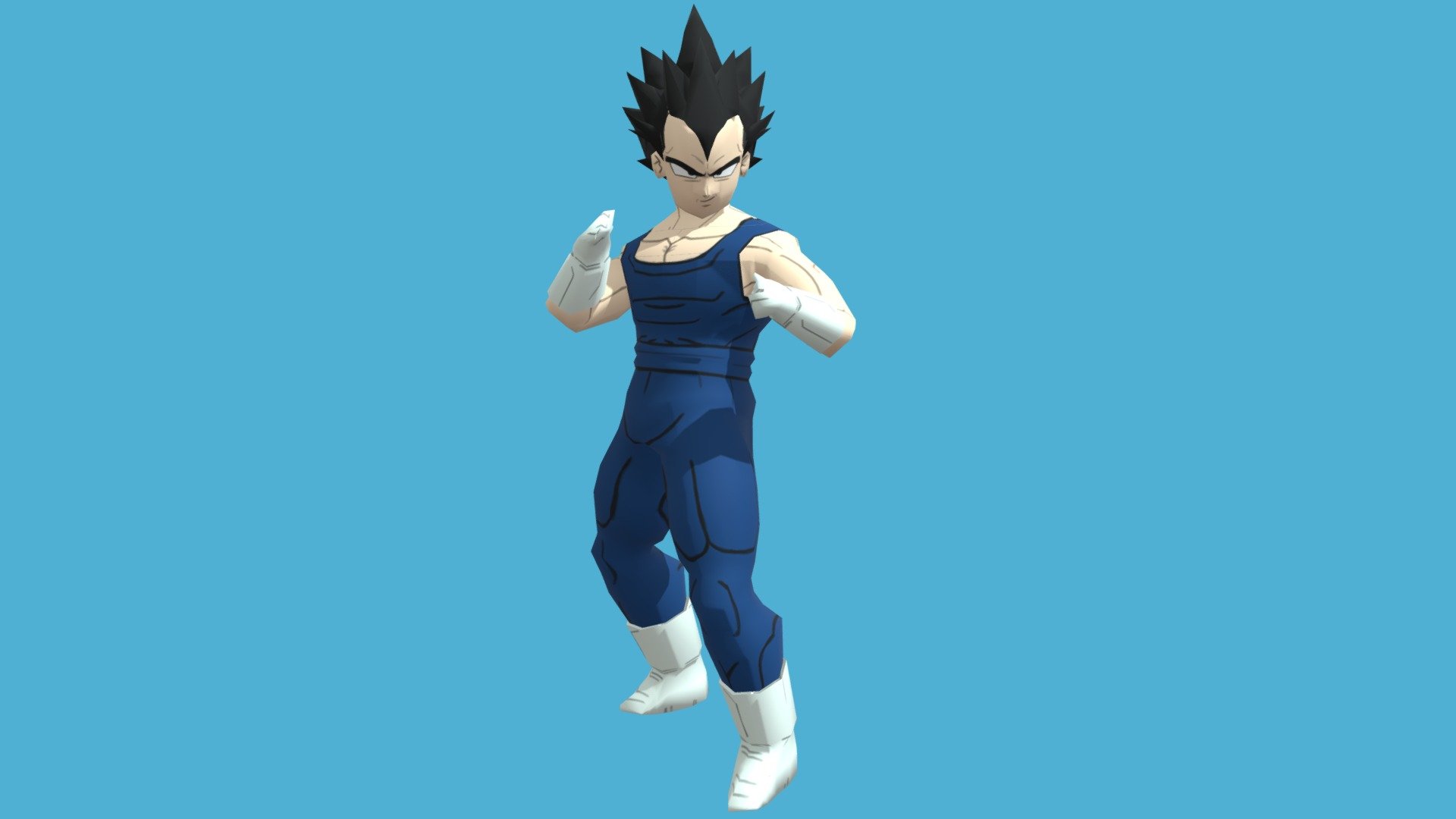 Vegeta Base - 3D model by Salstar123 (@Syed.Salman.Haider) [03e07a4 ...