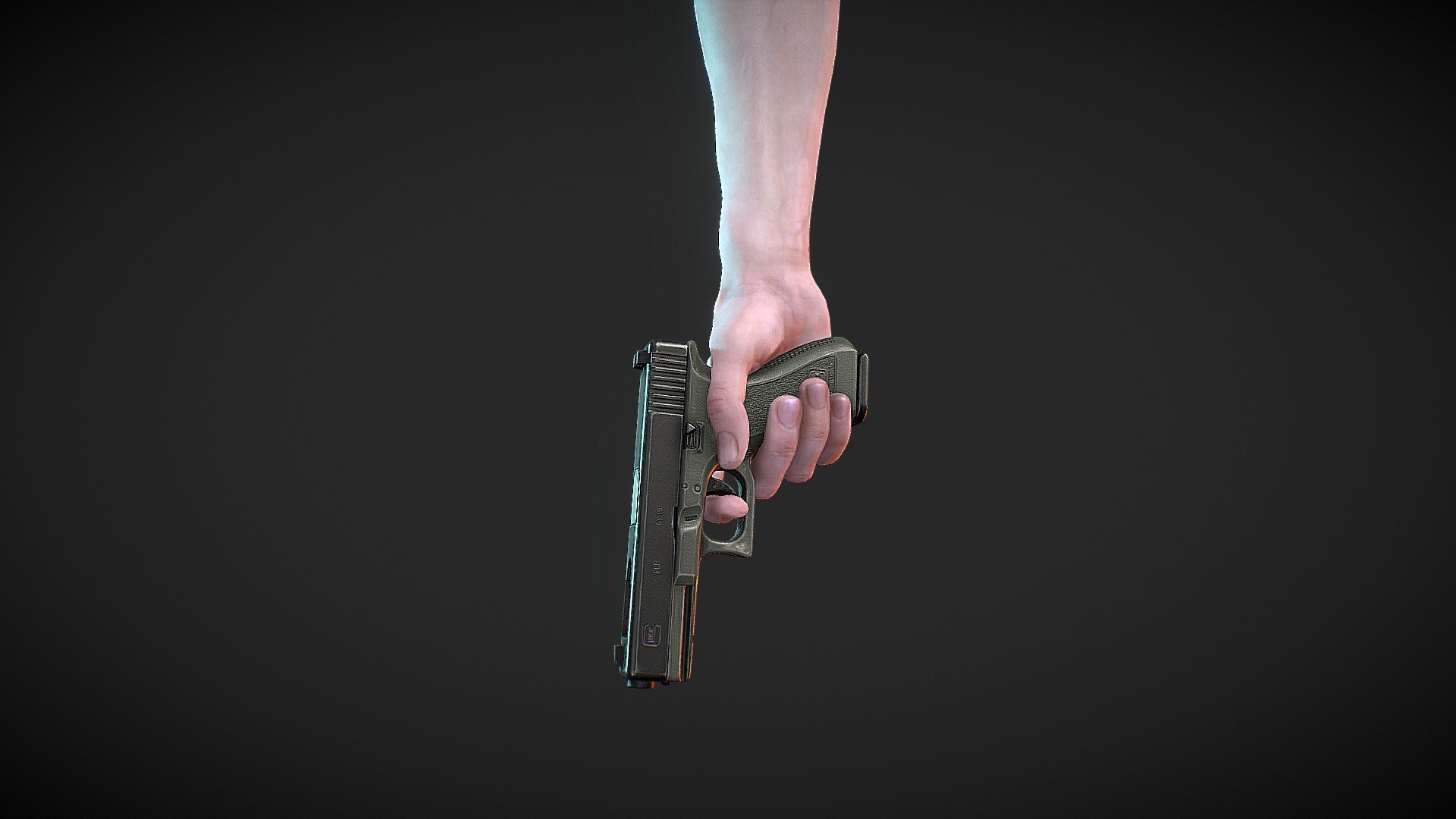 FPS Hands for Unity - 3D model by Knife Entertainment (@ivanmars ...