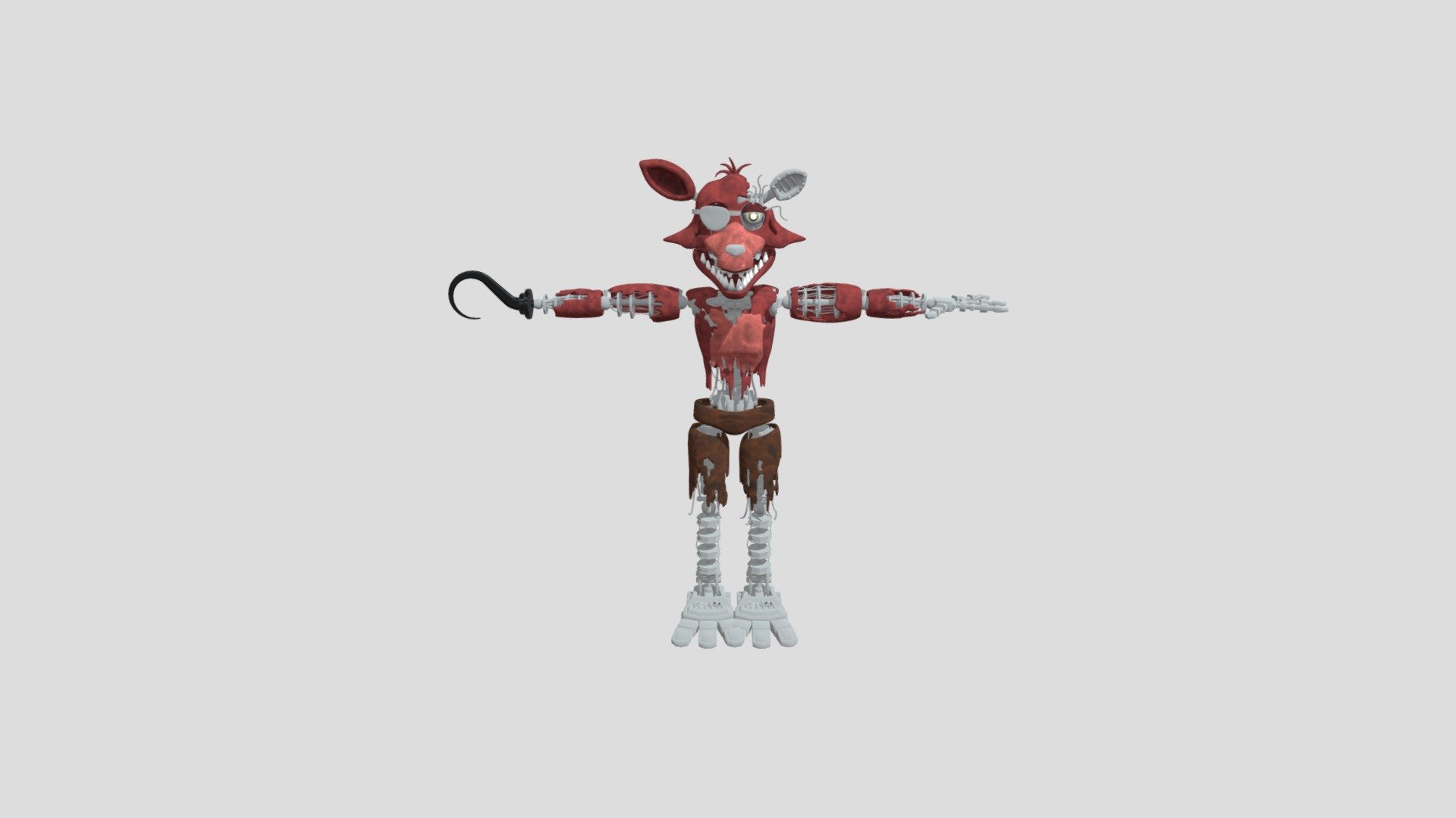 Withered_Foxy - Download Free 3D model by Sweetieboy87 (@Babyboy92 ...