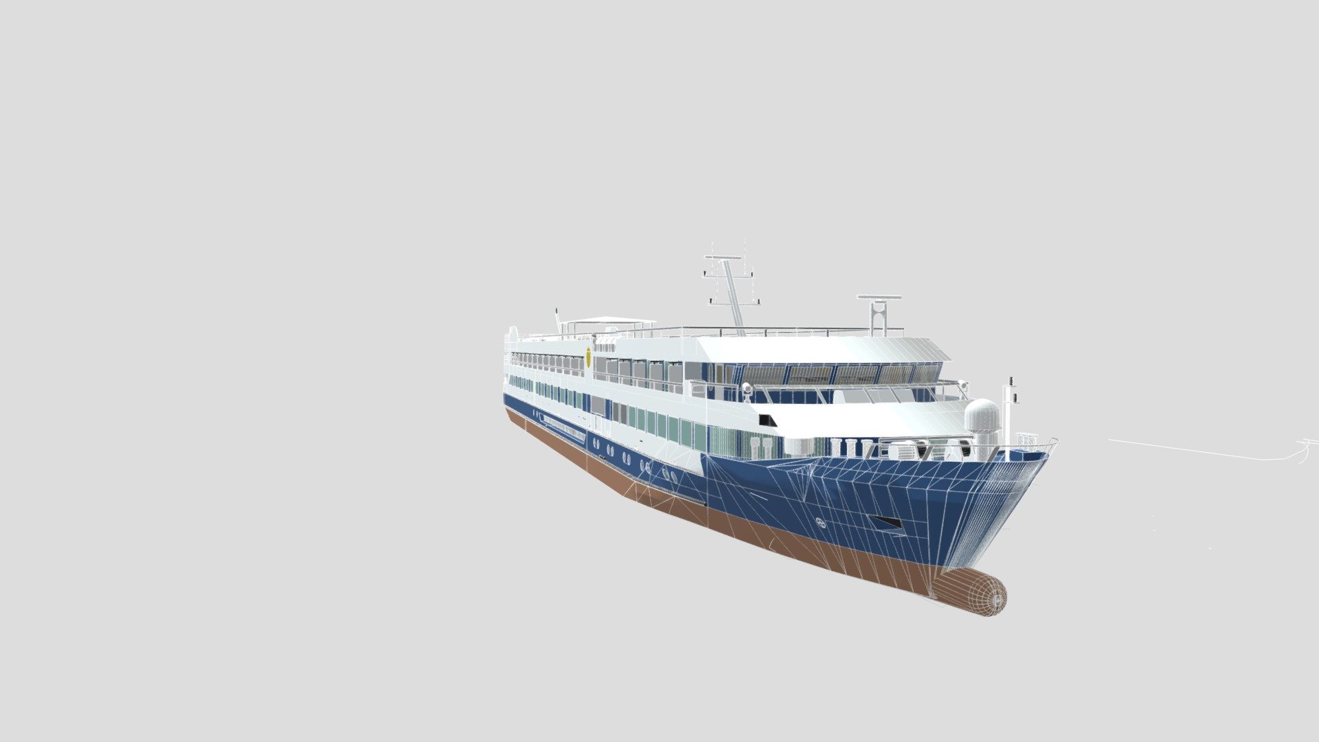 Douro - Download Free 3D model by Gman The Cruise Dude ...