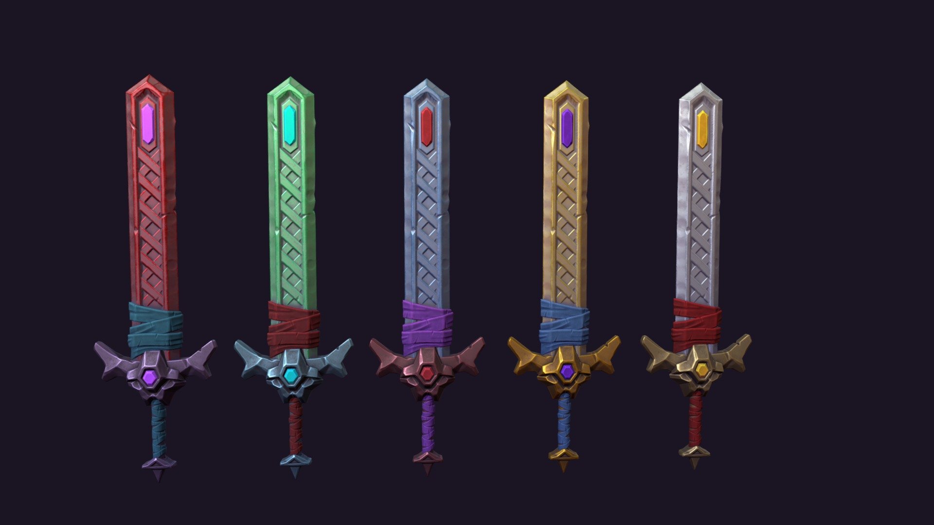 Sword Stormbringer MSH SF - 3D model by pbrforge [03e57dc] - Sketchfab