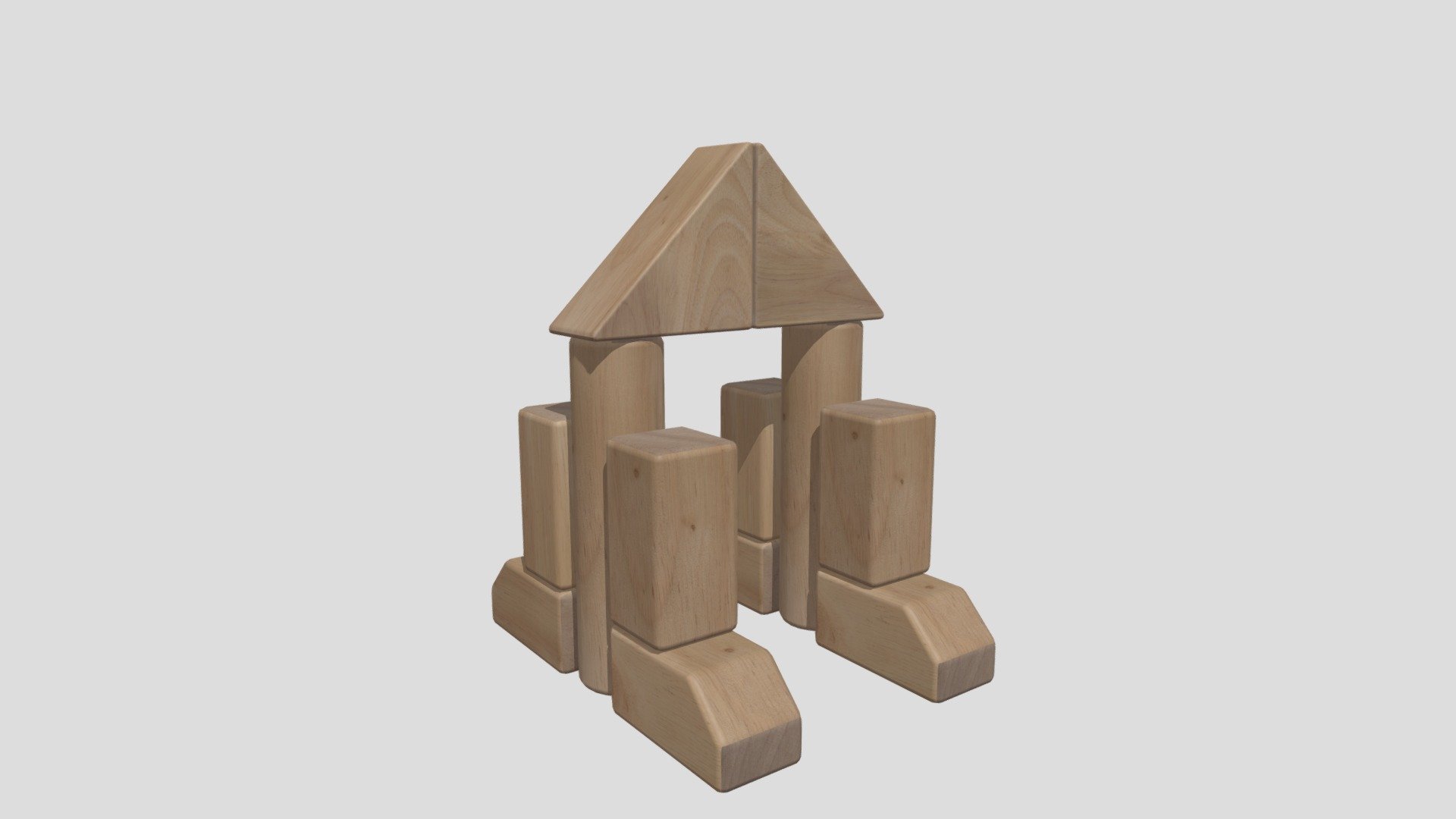 Unit-block-gate - 3D model by sgrief [03e69e6] - Sketchfab