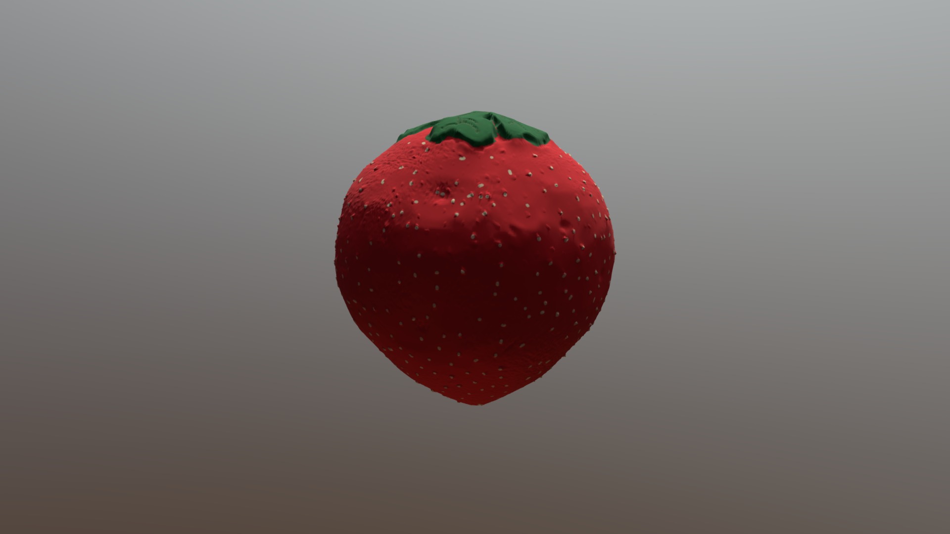 Painted Strawberry - 3D model by sy24 [03e7d9d] - Sketchfab