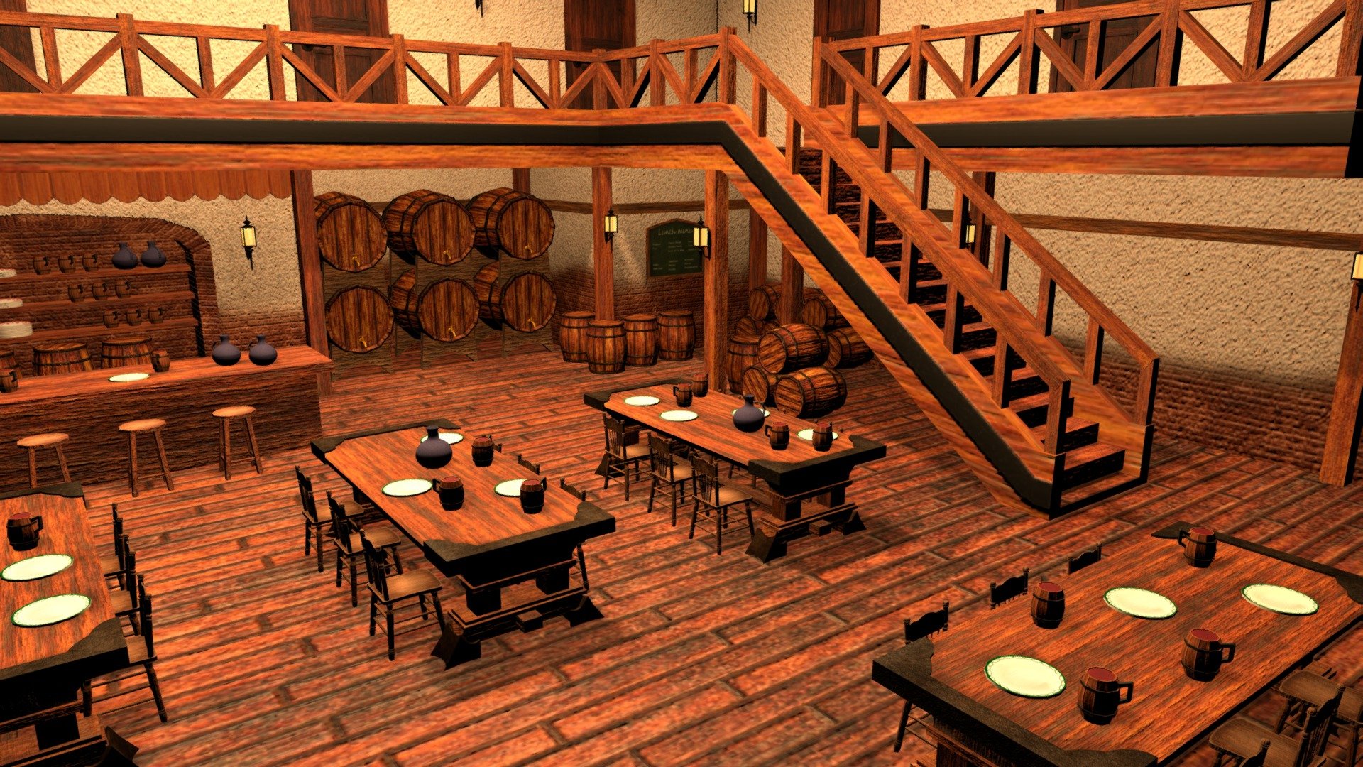 Taverm - 3D model by uminari_re2 [03ebb17] - Sketchfab