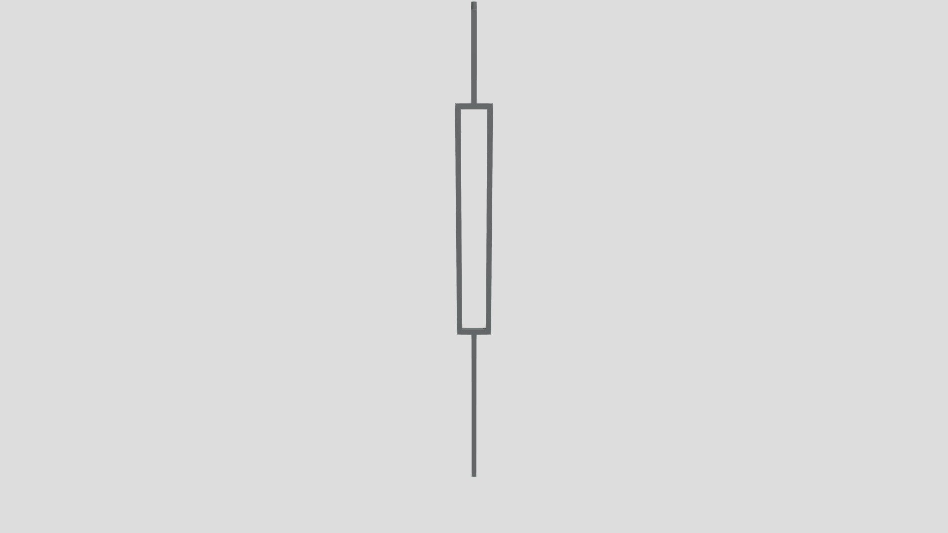 Rectangle metal bar - 3D model by Stairart [03ec52a] - Sketchfab