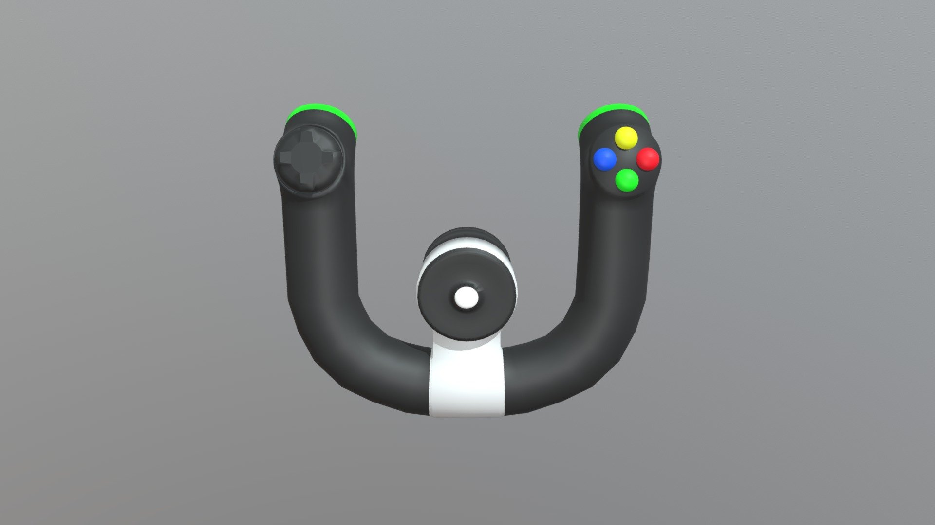 Xbox 360 Steering Wheel - 3D model by Ebrithil [03eee81] - Sketchfab