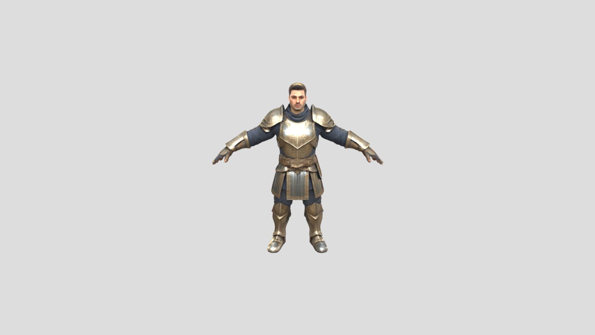 Armored Knight Hero – Game‑Ready model - Download Free 3D model by Ag ...