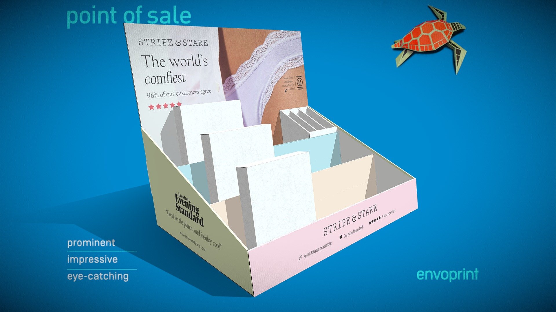 Stripe and Stare CDU with Boxes - 3D model by envoprint ...