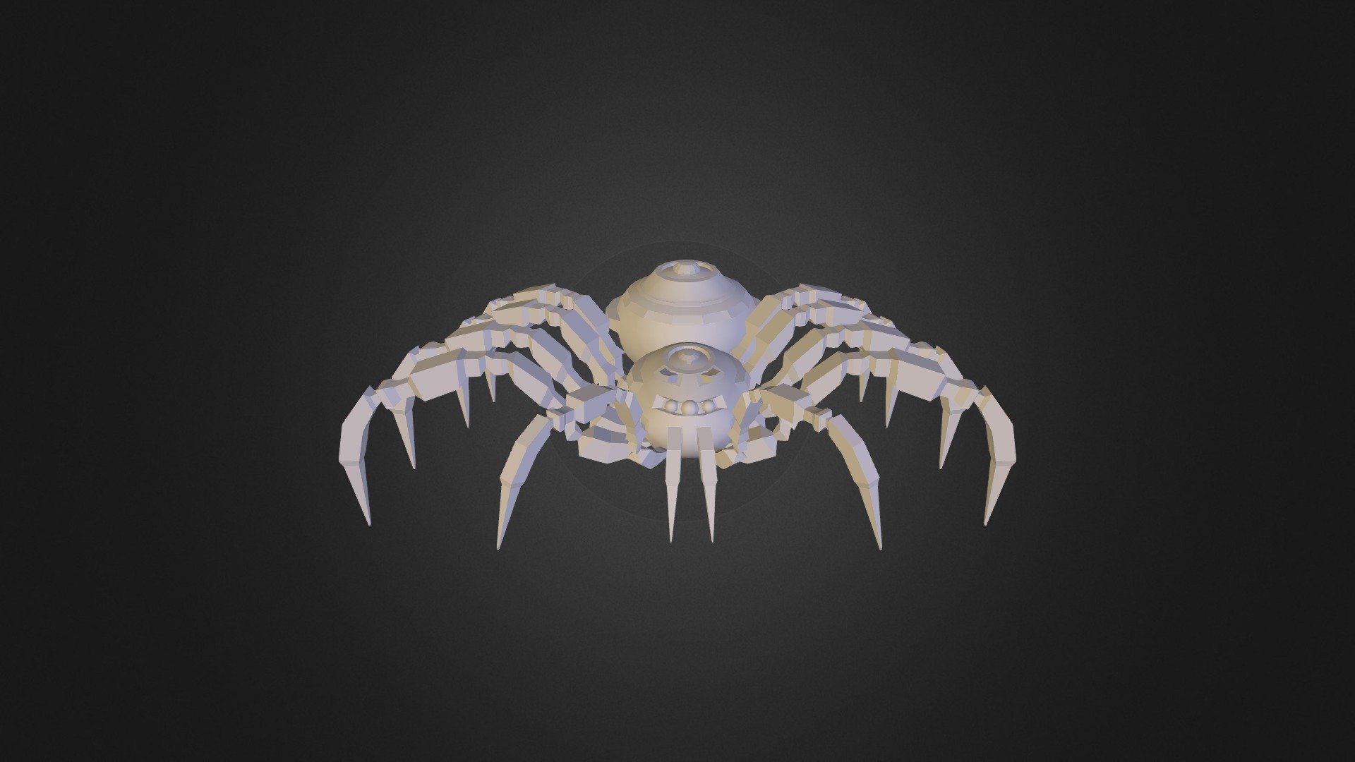 Robo Spider - 3D model by M_G [03f0e9c] - Sketchfab