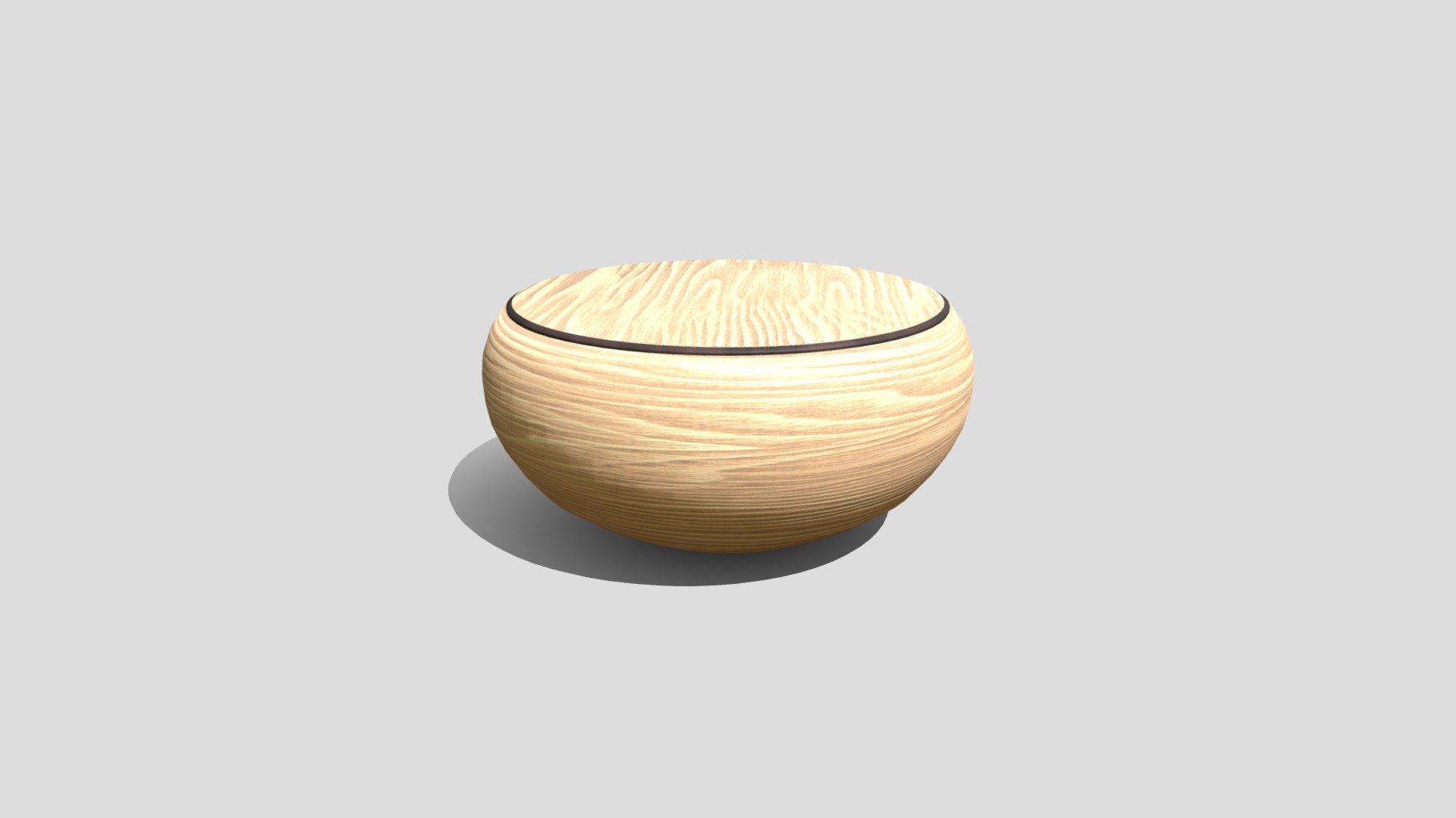 Bowl Wood - Download Free 3D model by MelaSoliToll [03f1185] - Sketchfab